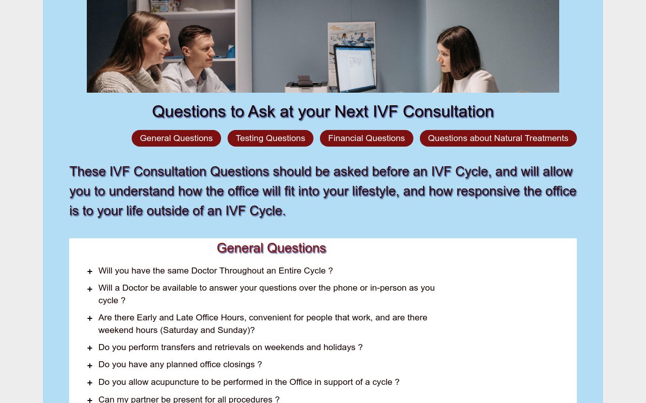 IVF Questions